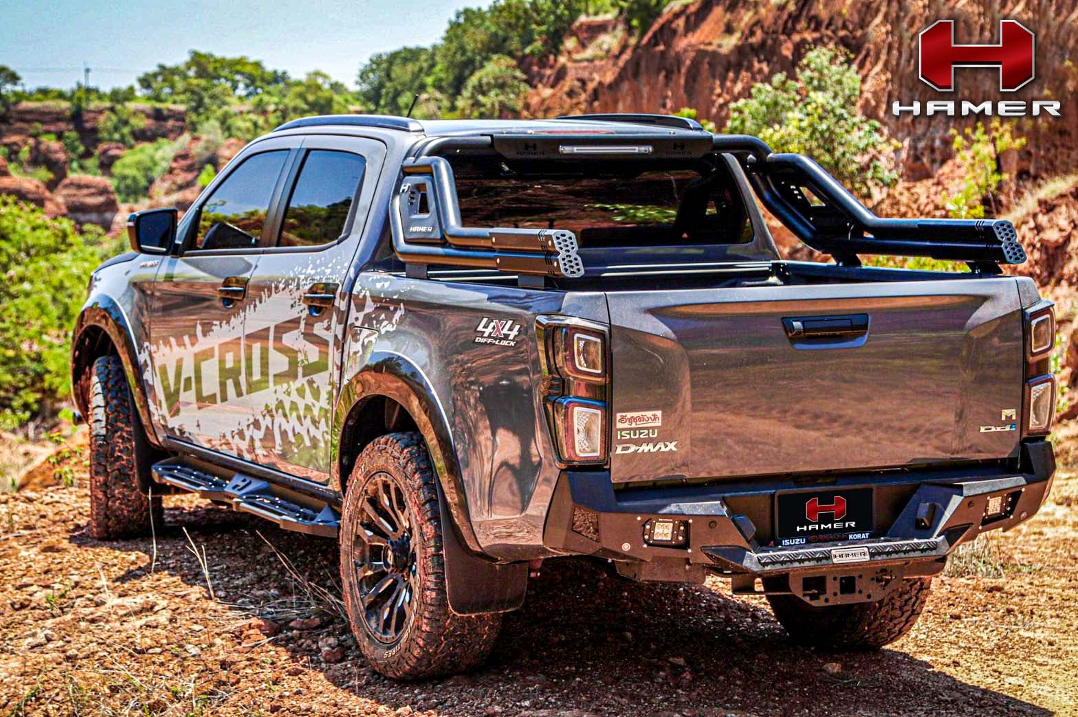 Night Fury Series Sports Bar for Isuzu D-Max (2021 - Present) | Hamer 4x4