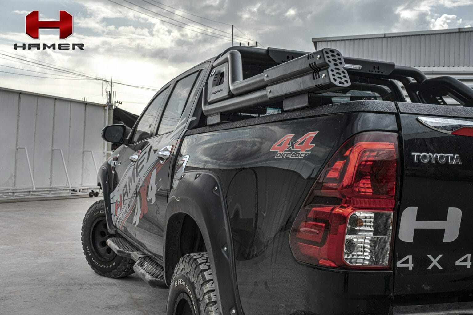 Night Fury Series Sports Bar for Toyota Hilux (2018 - 2020) | Hamer 4x4