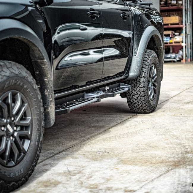 Hamer 4x4 Shadow Side Steps for Ford Ranger Raptor (2022-Present)