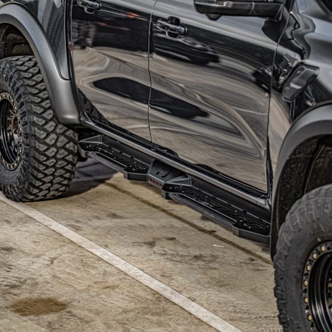SHADOW SIDE STEPS - FORD RANGER RAPTOR (2022 - PRESENT) | Hamer 4x4