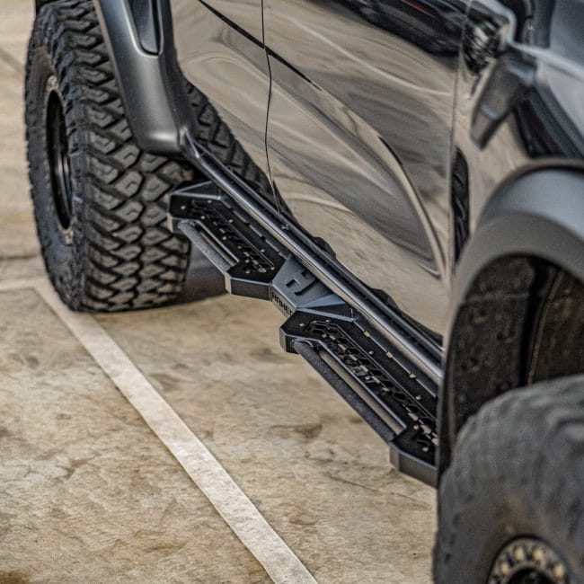 SHADOW SIDE STEPS - FORD RANGER RAPTOR (2022 - PRESENT) | Hamer 4x4