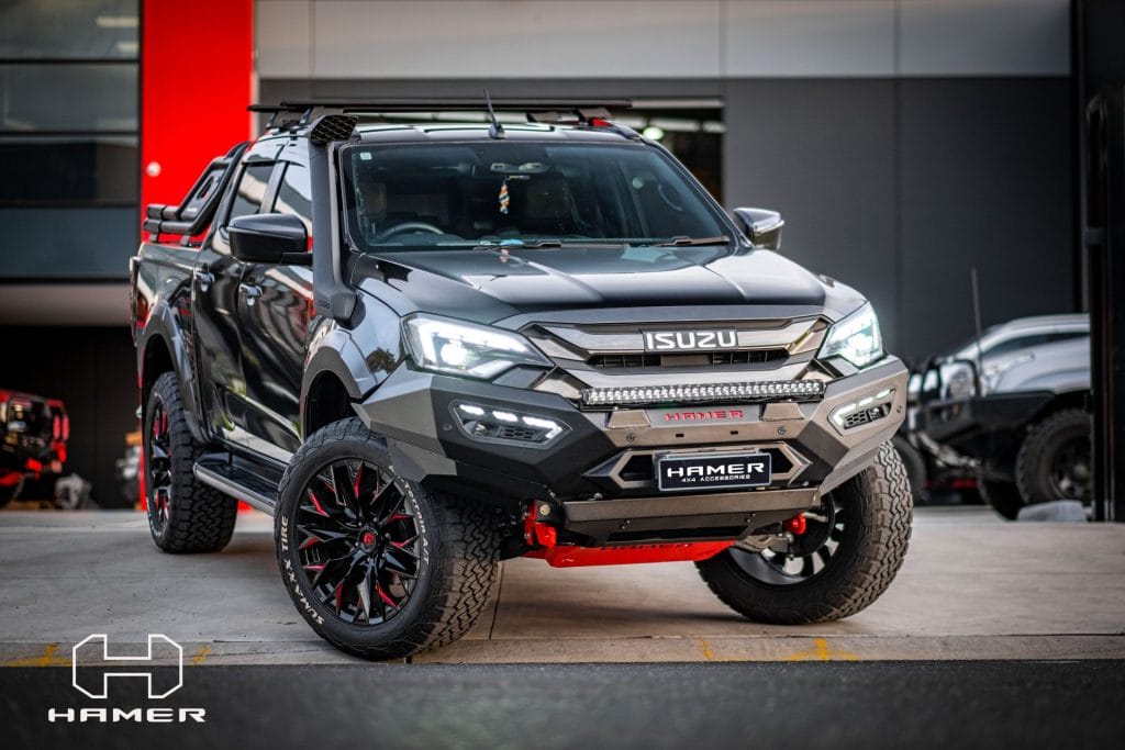 Atlas series bull bar for Isuzu D-Max (2024 – Present) | Hamer 4x4