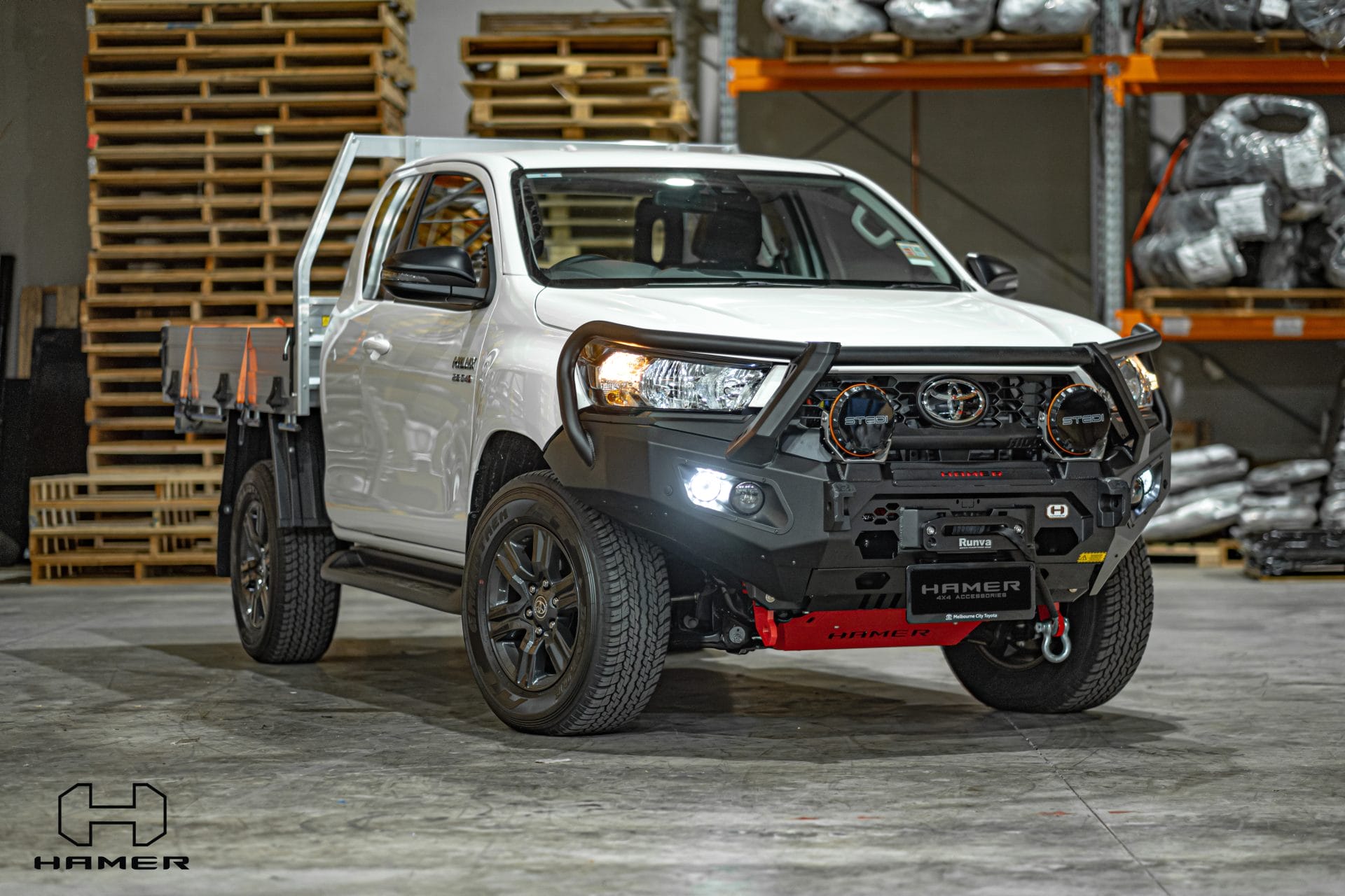 King series Plus bull bar for Toyota Hilux (2024 - Present) | Hamer 4x4