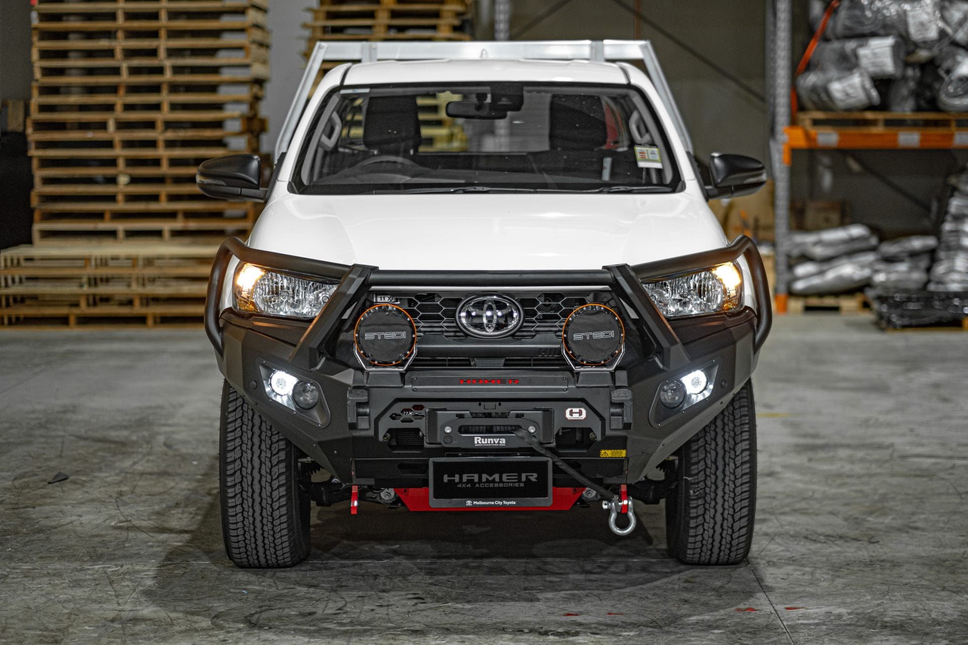 King series Plus bull bar for Toyota Hilux (2024 - Present) | Hamer 4x4