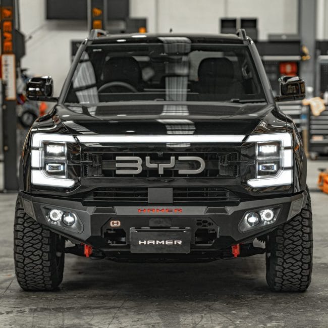 King series bull bar for BYD Shark 6 (2024 - Present) | Hamer 4x4