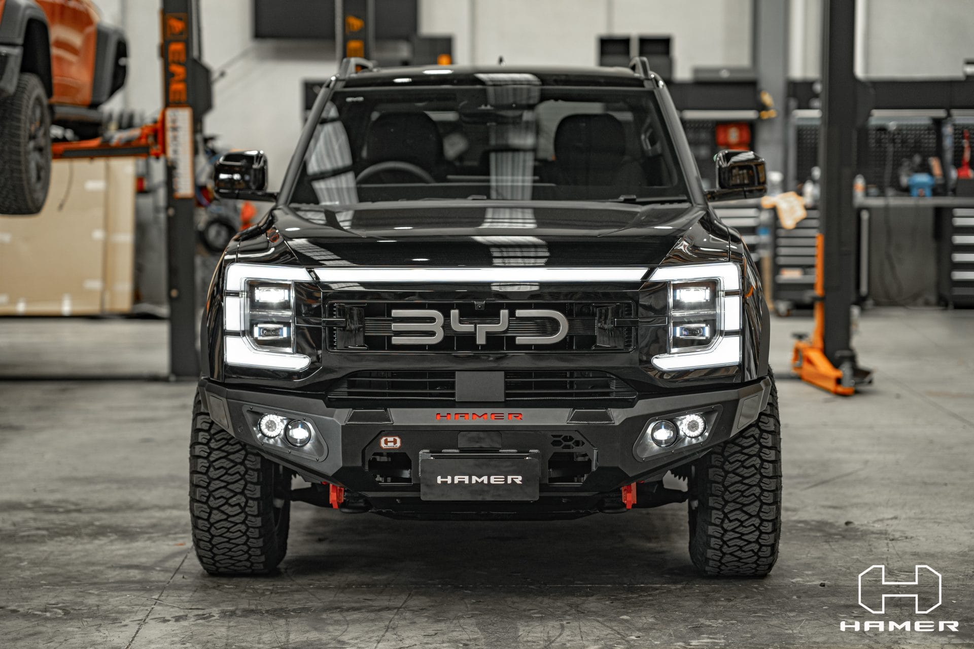 King series bull bar for BYD Shark 6 (2024 - Present) | Hamer 4x4