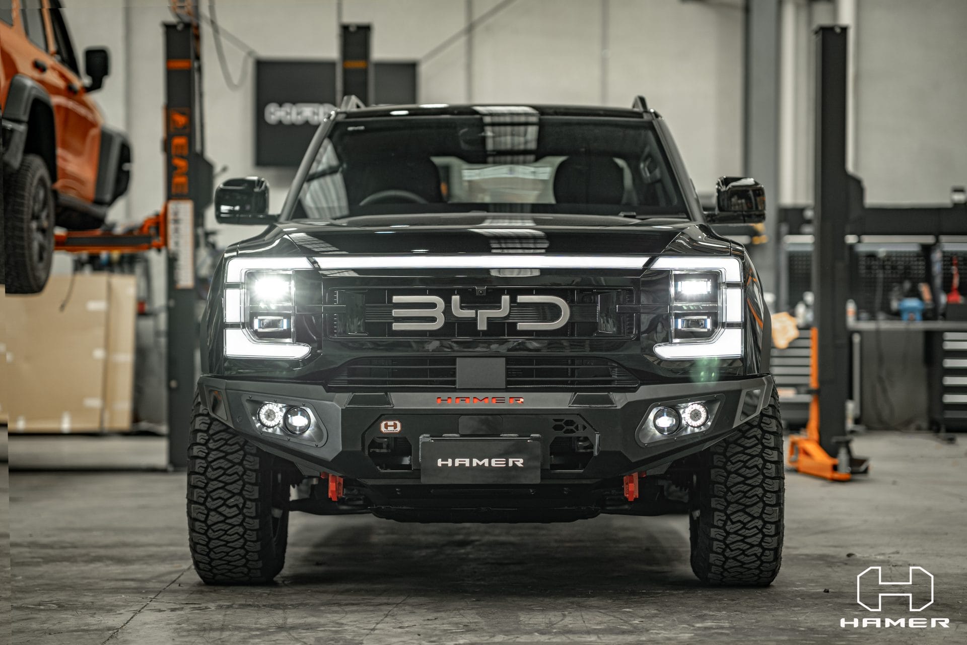 King series bull bar for BYD Shark 6 (2024 - Present) | Hamer 4x4