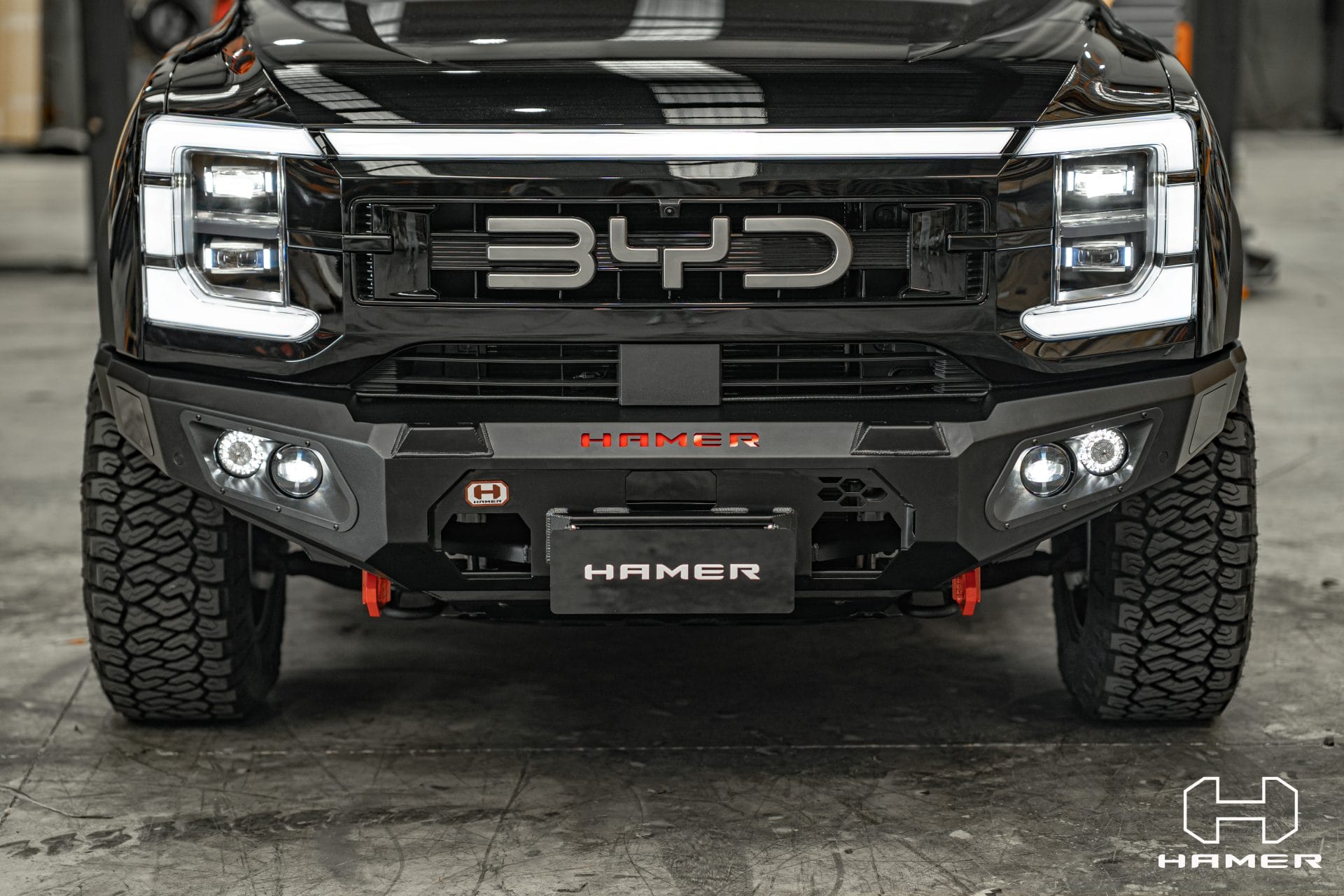 King series bull bar for BYD Shark 6 (2024 - Present) | Hamer 4x4