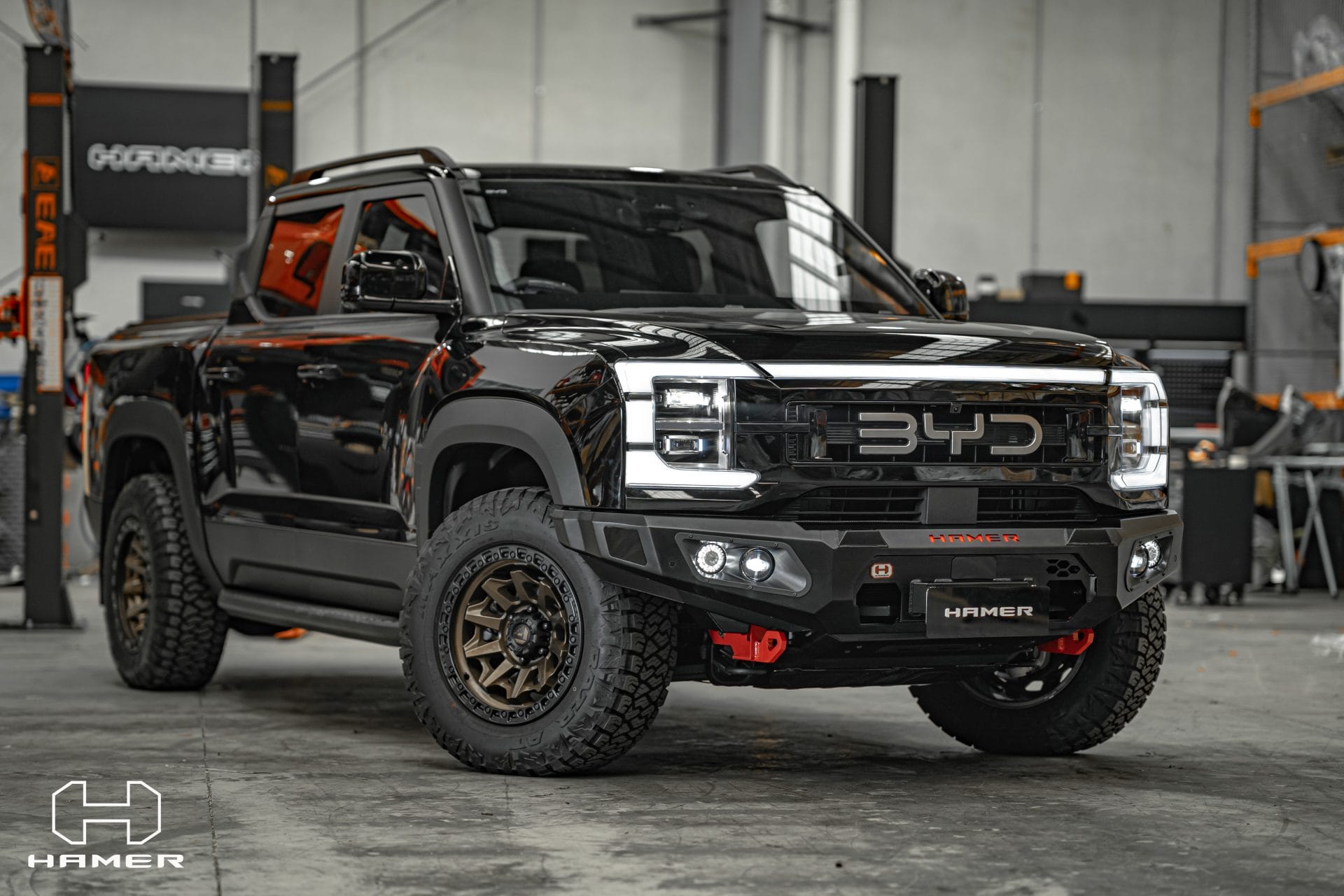 King series bull bar for BYD Shark 6 (2024 - Present) | Hamer 4x4