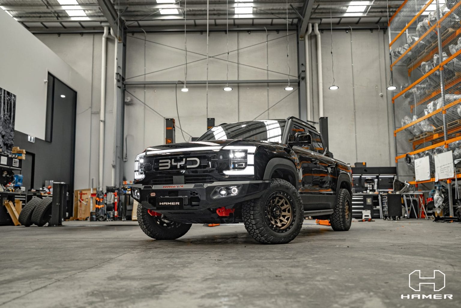 King series bull bar for BYD Shark 6 (2024 - Present) | Hamer 4x4